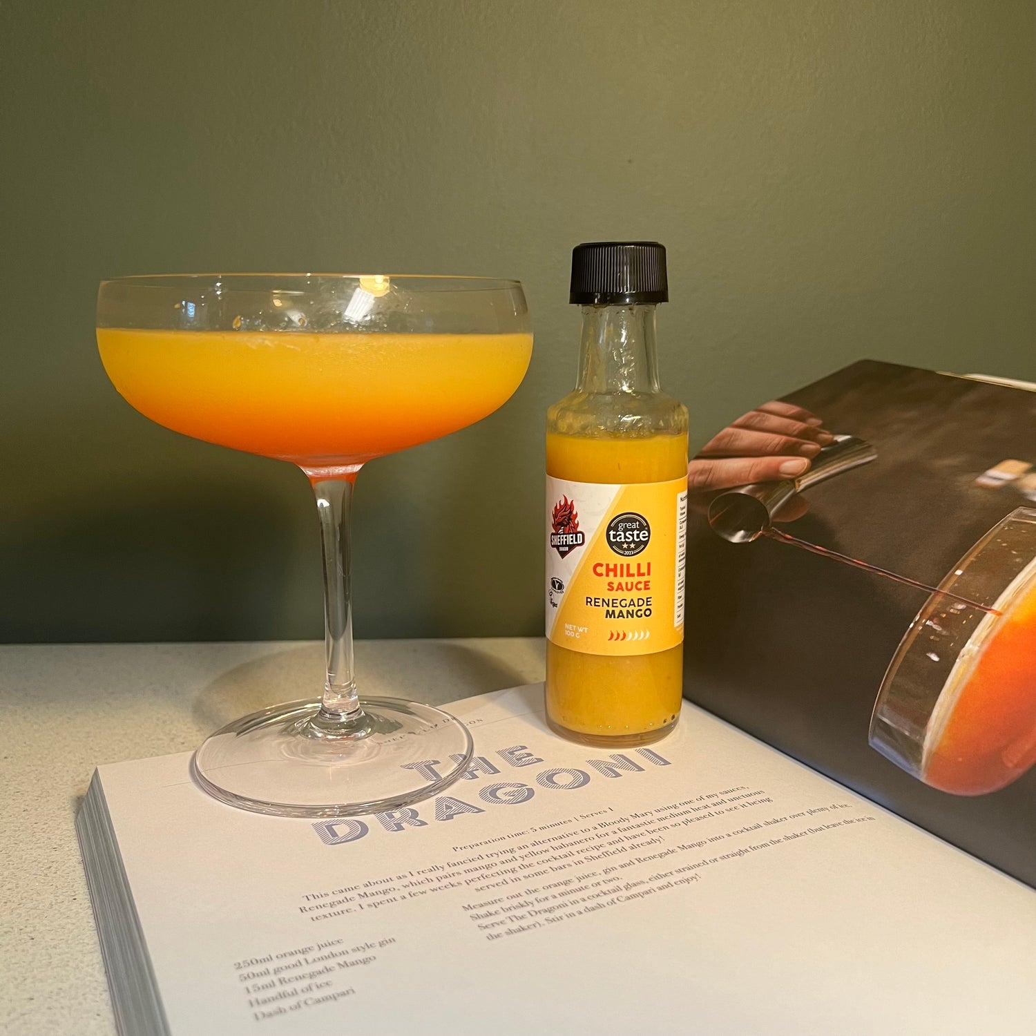 How To Make The Dragoni Cocktail – Sheffield Dragon