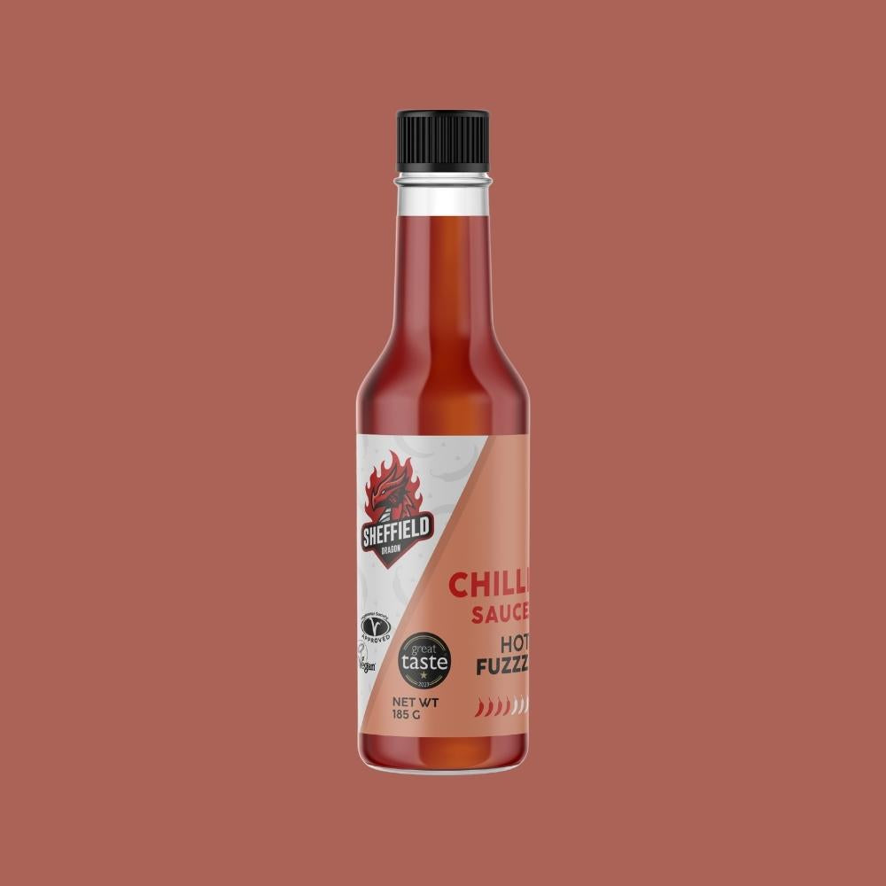 Hot Fuzzz Naga Hot Sauce With Naga Jolokia Chilli 🌶️🌶️🌶️🌶️ – Sheffield ...